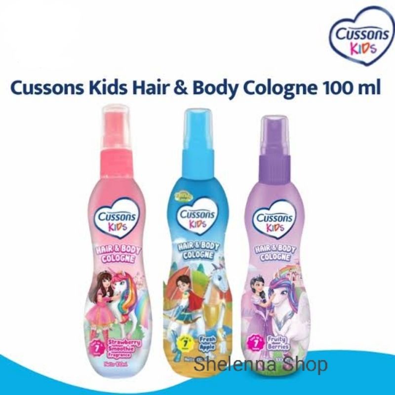 Jual Parfum Anak Cussons Kids Hair and Body Cologne 100 ml | Shopee ...