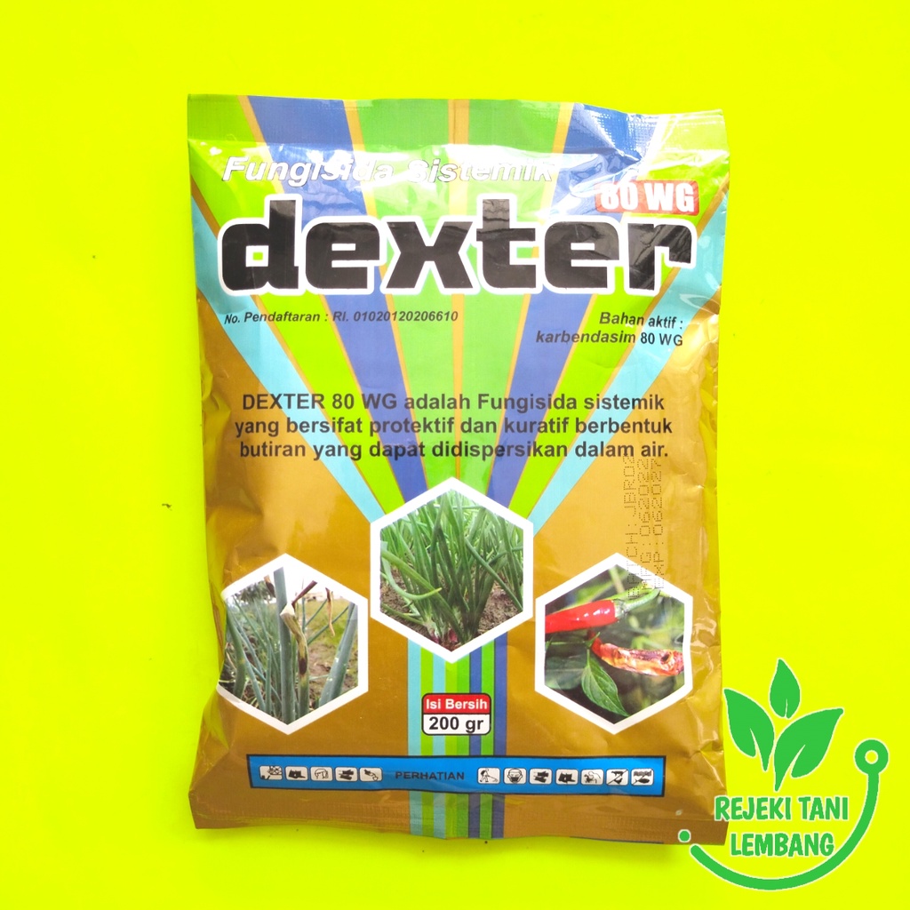 Jual FUNGISIDA SISTEMIK DEXTER 80 WG ISI 200 GR PENGENDALI PENYAKIT ...