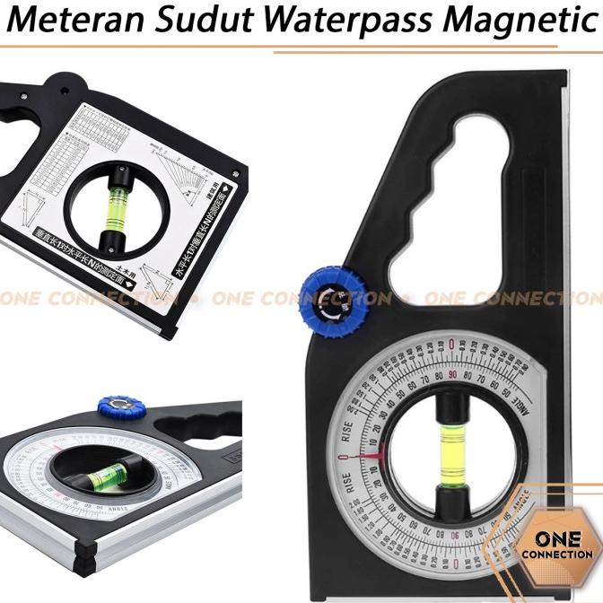Jual Multi Rotary Angle Meter Protactor /Meteran Sudut Waterpass ...