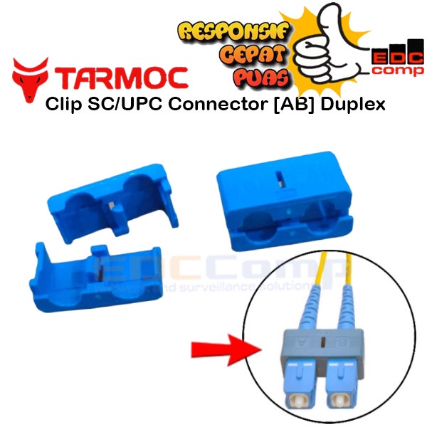 Jual Clip SC Connector [AB] Duplex | SC/UPC Biru Klip Saja | Shopee ...