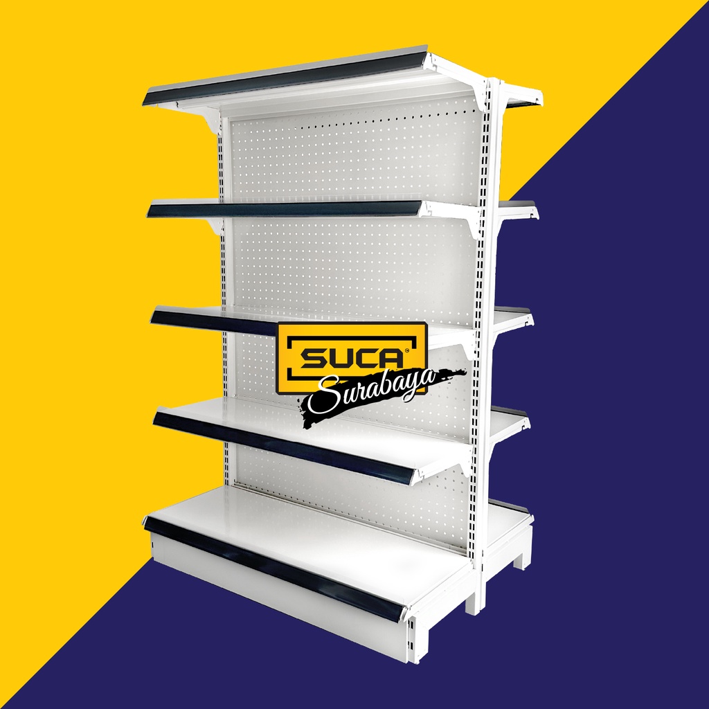 Jual Rak Minimarket Island Gondola T 1.35M 5 Hambalan (Start) - A21 ...