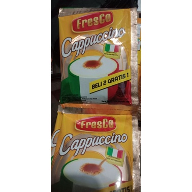 Jual Fresco Cappuccino 1 Renteng Isi 15 Sachet | Shopee Indonesia