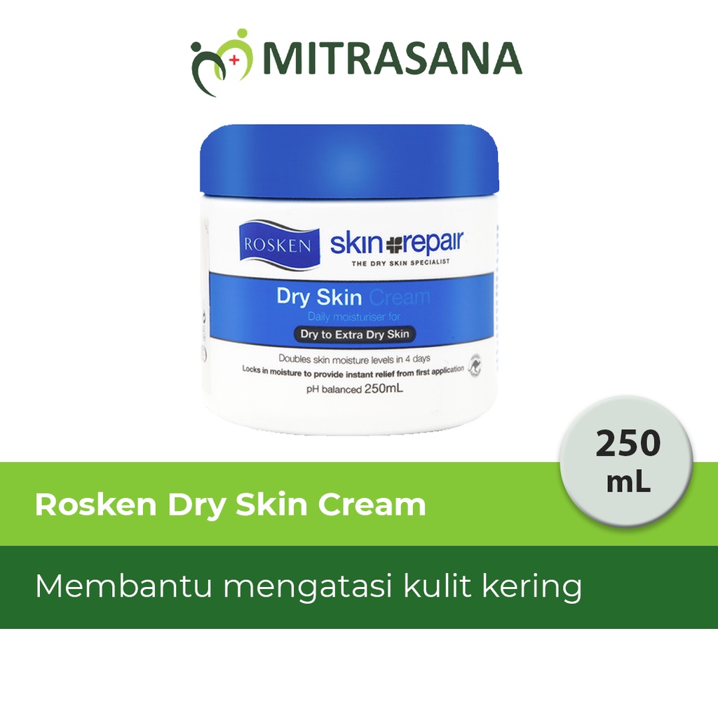 Jual Rosken Dry Skin Cream 250 ML | Shopee Indonesia
