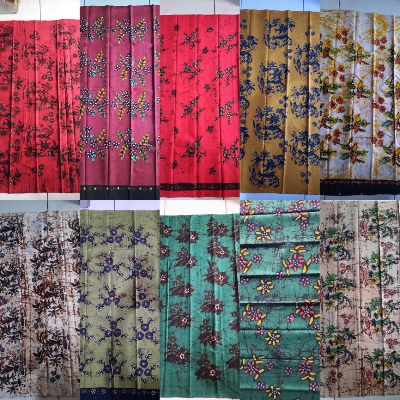 Jual KAIN BATIK TULIS ASLI KHAS BAKARAN JUWANA PATI WARNA CORAK MOTIF ...