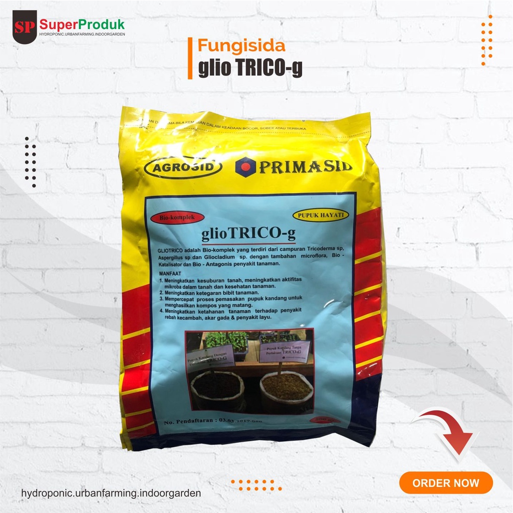 Jual Fungisida glio Trico g trichoderma 500gr | Shopee Indonesia