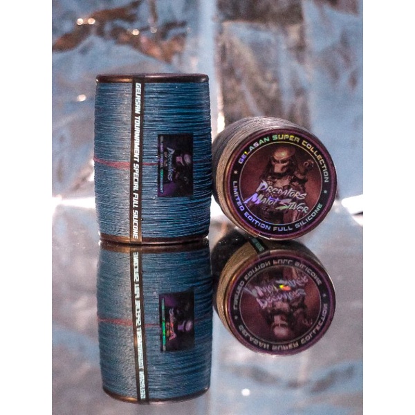 Jual gelasan super PREDATOR MATOT SILVER Klos kayu 6000 yard special ...