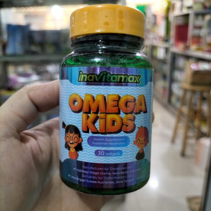 Jual inavitamax omega kids suplemen kesehatan isi 30 softgels | Shopee ...