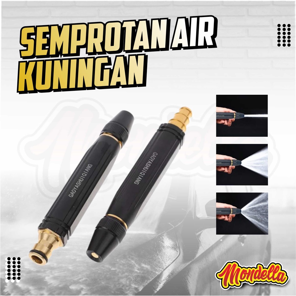 Jual Kepala Semprotan Air Cuci Motor Cuci Mobil Kuningan Semprotan Air ...