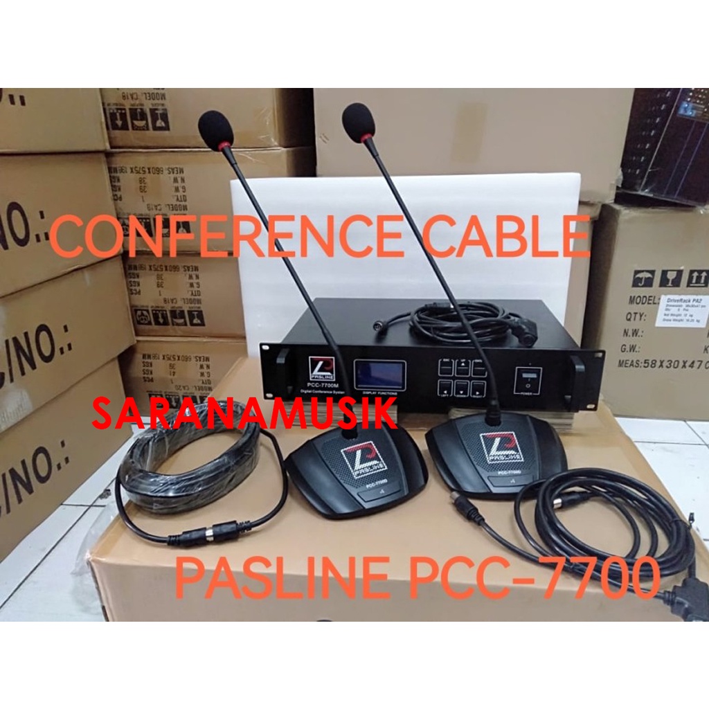 Jual Mic Conference Pasline PCC-7700C PCC-7700C Pasline PCC 7700 ...