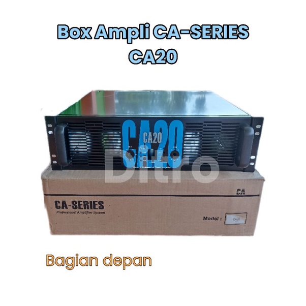 Jual Box power CA Amplifier CA 20 Panel 4U bahan super tebal Box Power Ampilifier | Shopee Indonesia