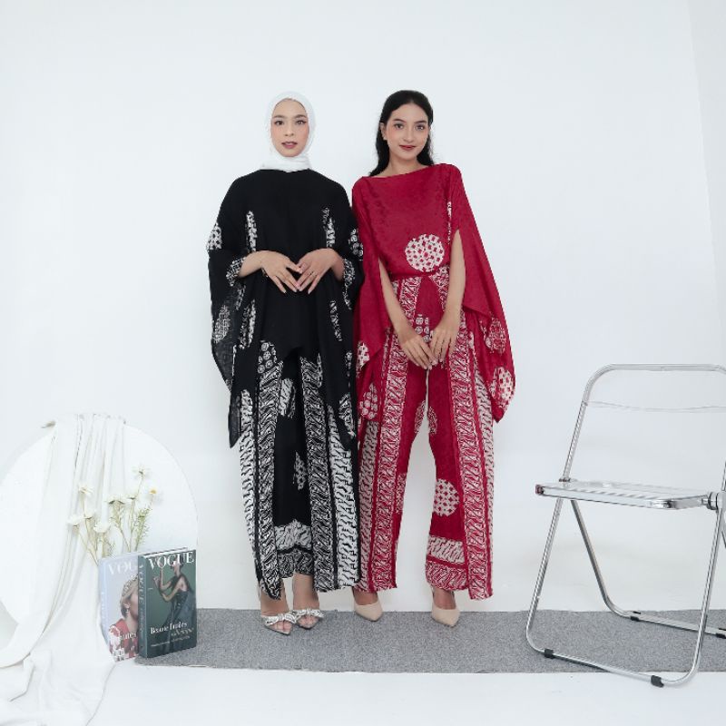 Jual SYNA SET | Set Batik Viscose | 4 in 1 Batik Set | Batik Modern ...