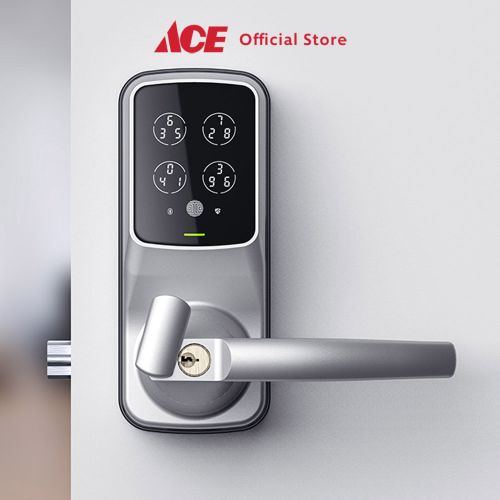 Jual Ace Lockly Kunci Digital Mortise Pgd688F - Silver Gagang Pintu ...