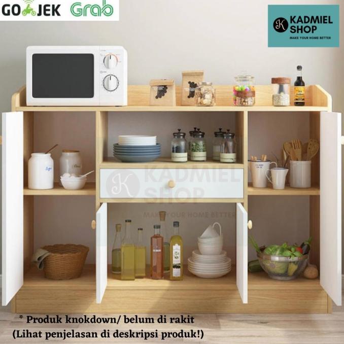Jual Lemari Rak Dapur Minimalis Dan Serbaguna Kirim Via Gojek/Grab ...