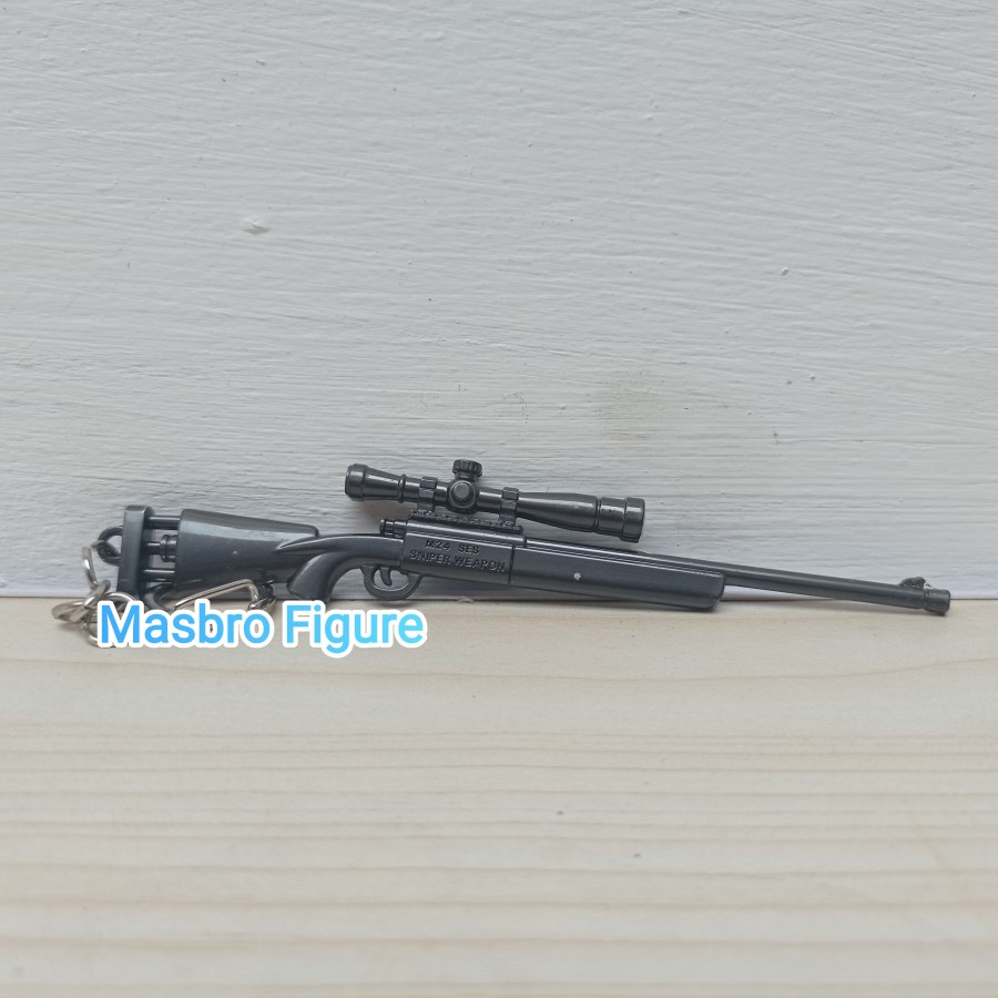 Jual Gantungan Kunci PUBG M24 SES Keychain Zinc Alloy SNIPER WEAPON ...