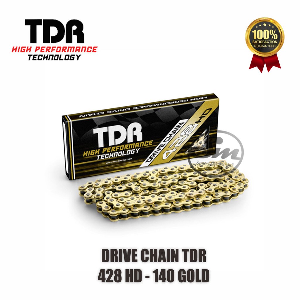 Jual RANTAI RANTE TDR TERMURAH ORIGINAL GOLD 128L 130L 140L ORIGINAL PNP SEMUA MOTOR | Shopee ...