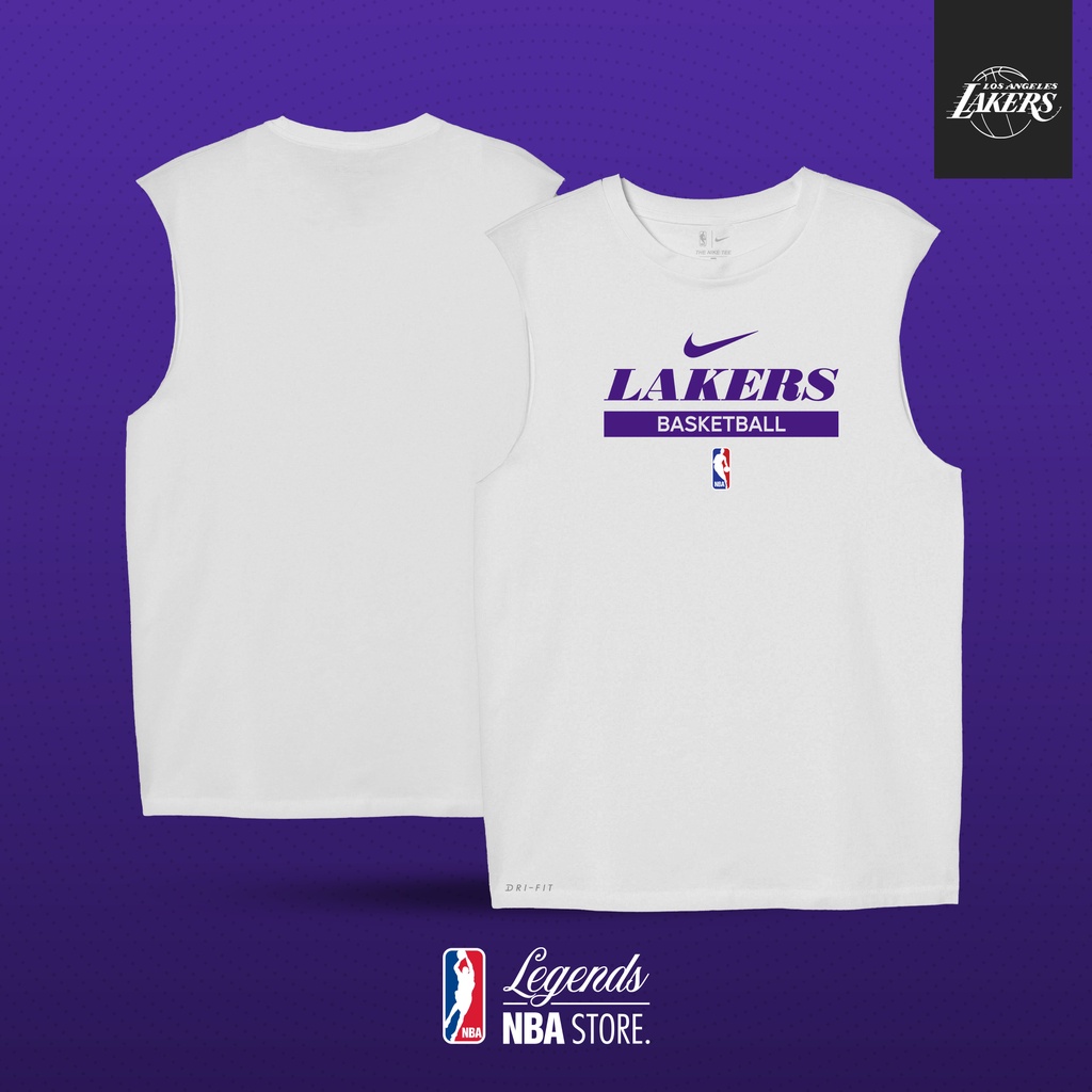 Jual Baju Basket Pria Wanita NBA T shirt basket Kaos LA Lakers Practice ...