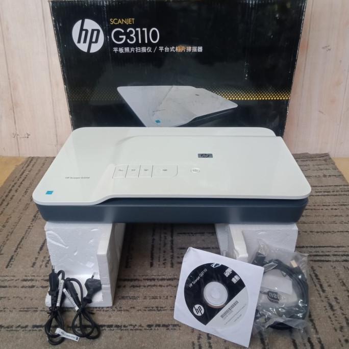 Jual Scanner Hp ScanJet G3110 Bisa Scan Klise Kondisi Baru Fullset ...