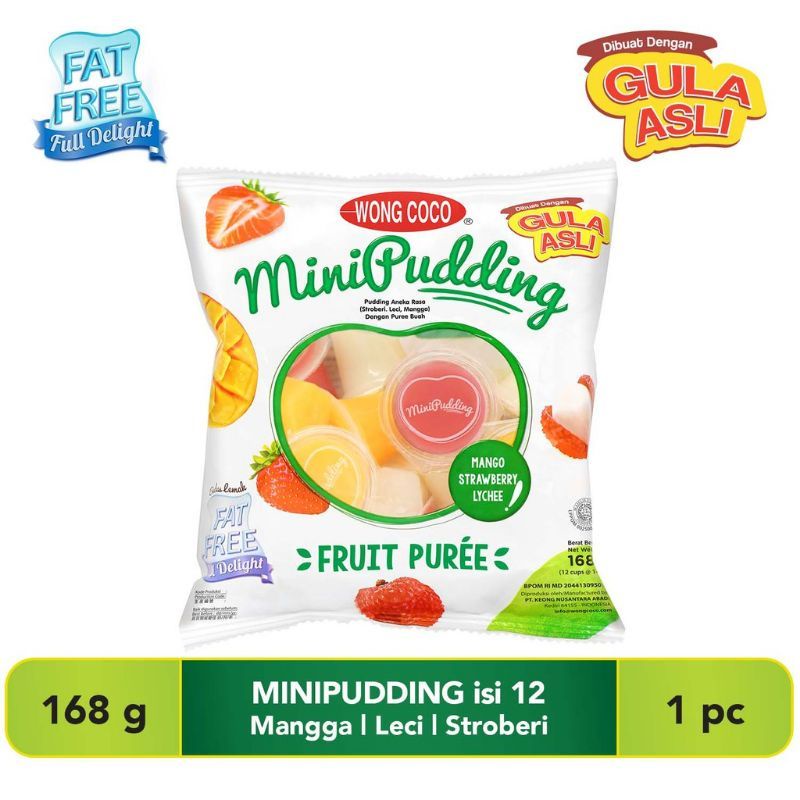 Jual Mini pudding wong coco puding rasa buah | Shopee Indonesia