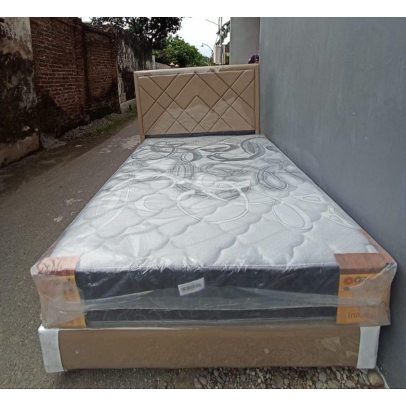 Jual KASUR MATRAS SPRING BED CENTRAL DELUXE | Shopee Indonesia
