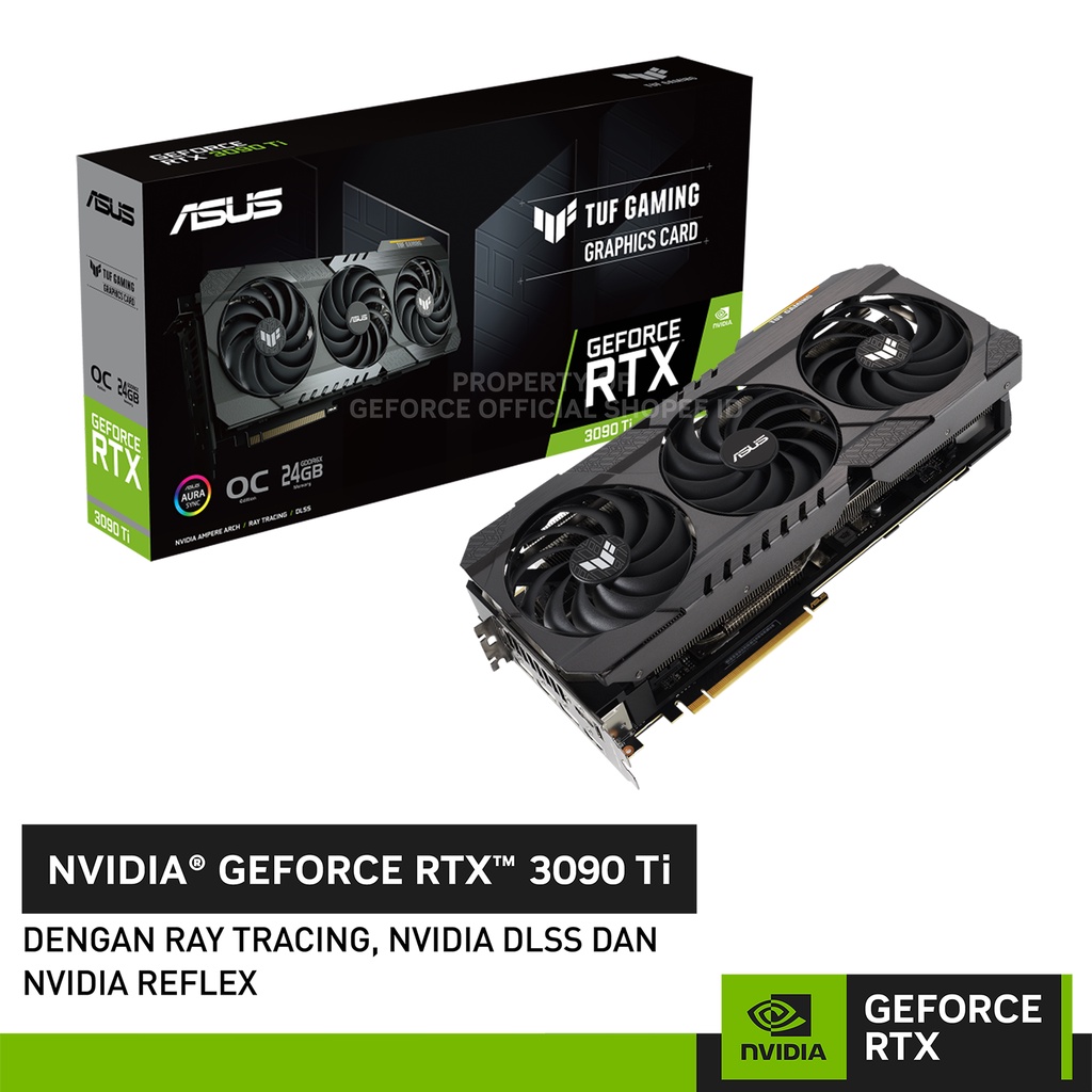 Jual ASUS TUF GAMING GeForce RTX 3090 Ti OC Edition | 24GB GDDR6X ...