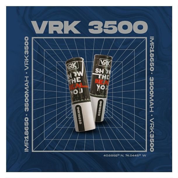 Jual [BATTERY] VRK BATTERY 18650 3500MAH BLACK | Shopee Indonesia