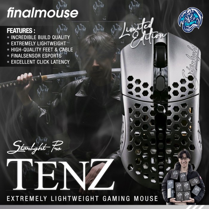 Jual Moga Finalmouse Starlight Pro Tenz Edition Wireless Gaming Mouse ...