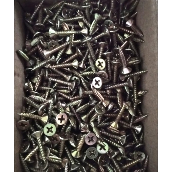 Jual 100 PC SKRUP GRC 6X1/ CALCIBOARD SCREW 6X1/ SKRUP KALSIBOARD 6X1 ...