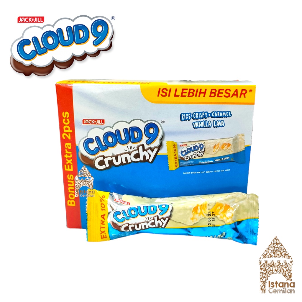 Jual Cloud 9 Crunchy Cokelat / Vanilla (isi 24 pcs) . Cloud9 Jack n ...