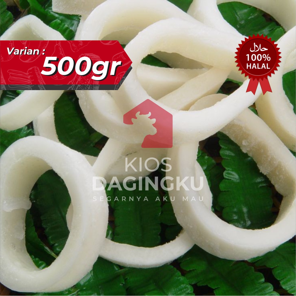Jual Cumi Ring / Cumi Fillet Ring - 500Gr | Shopee Indonesia