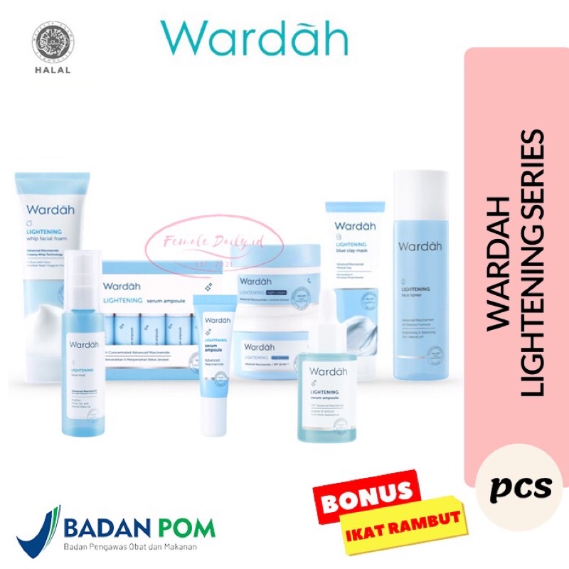 Jual WARDAH Lightening Series Indonesia | Shopee Indonesia