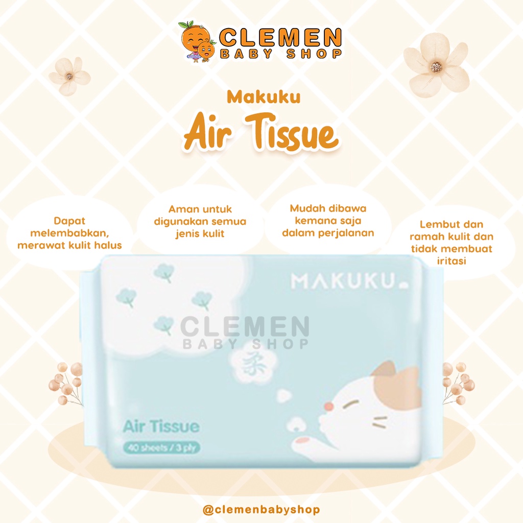 Jual Makuku Air Tissue - Tissue Kering | Shopee Indonesia