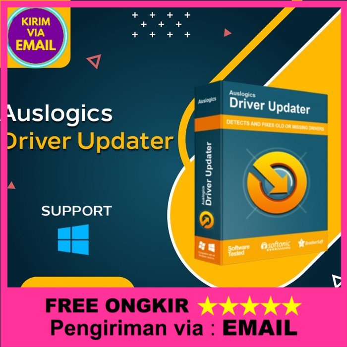 Jual Software Update Driver: Auslogics Driver Updater Full Version [Win] Lifetime | Shopee Indonesia
