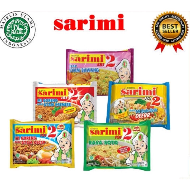 Jual sarimi isi 2 duo goreng rebus 5 pcs | Shopee Indonesia