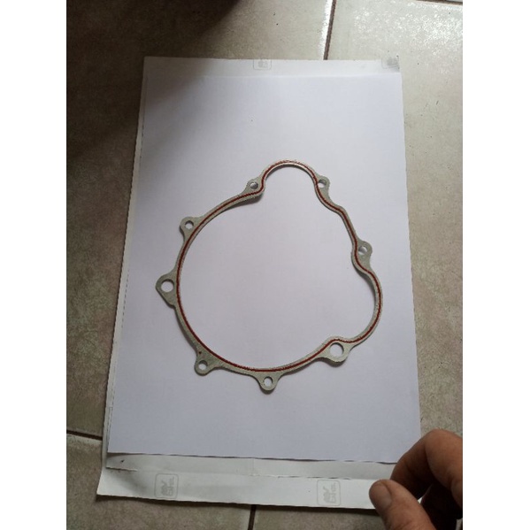 Jual paking perpak tutup magnet kiri motor roda tiga Viar, Kaisar, appktm | Shopee Indonesia