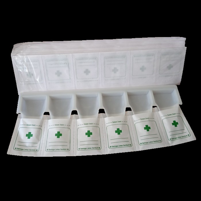 Jual Sendok Puyer alat isi obat kertas puyer medis set 6 mata bahan ...