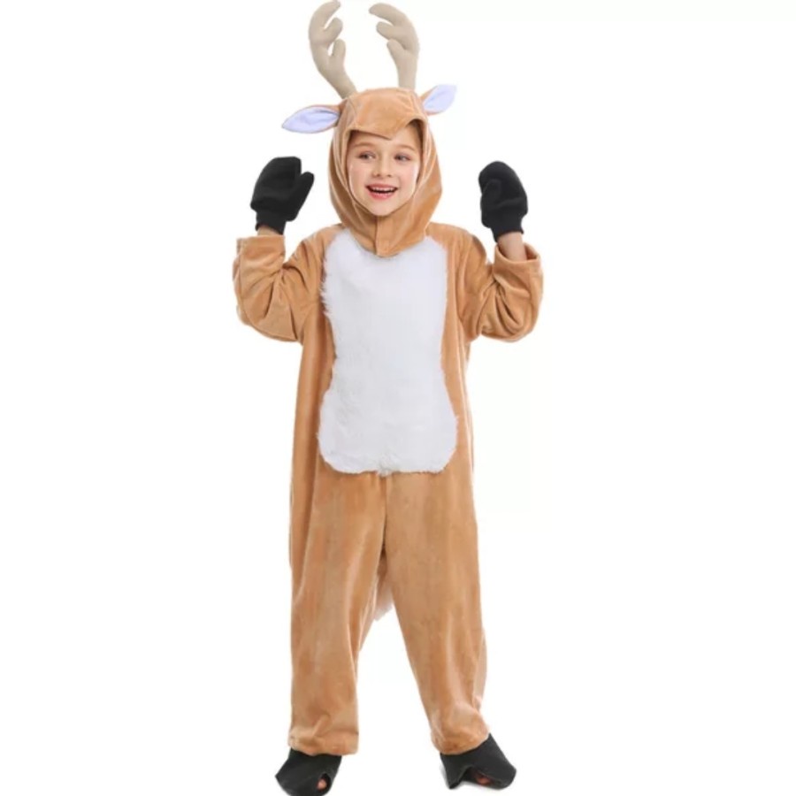 Jual Reindeer costume christmas costume kostum natal anak rusa kutub ...