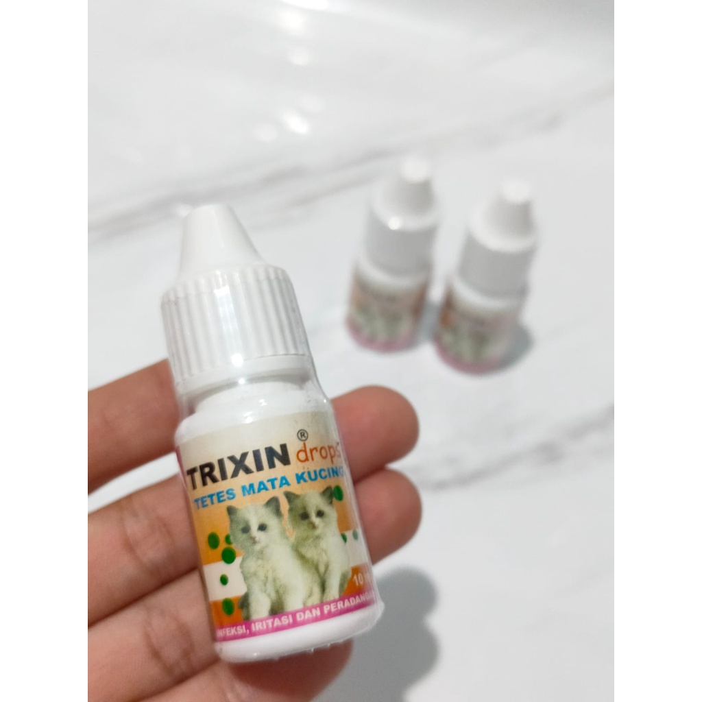 Jual Obat Mata Kucing TRIXIN Iritasi Belekan 10 ml | Shopee Indonesia