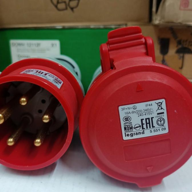 Jual Mobile Mounting Socket 3P+N+E/ 16A 5 Pin Legrand | Shopee Indonesia