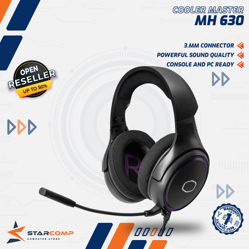 Jual Cooler Master MH630 Gaming Headset MH 630 | Shopee Indonesia