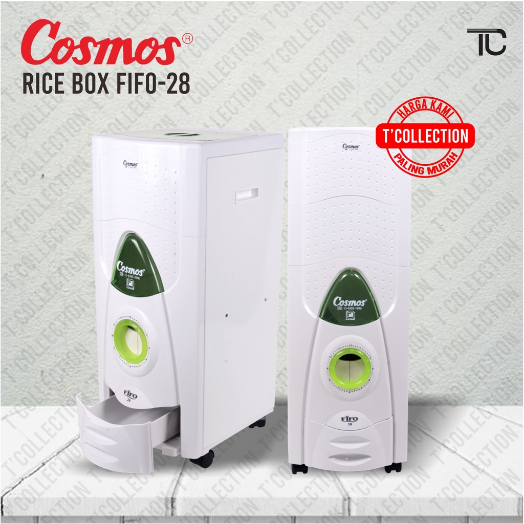 Jual Cosmos - Rice Box / Tempat beras 28 kg FIFO | Shopee Indonesia