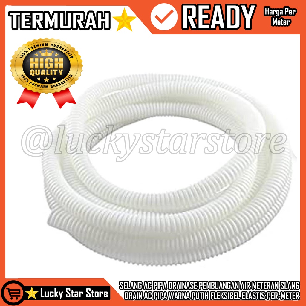 Jual Selang Ac Drainase Pembuangan Air Meteran Slang Pipa Listrik ...
