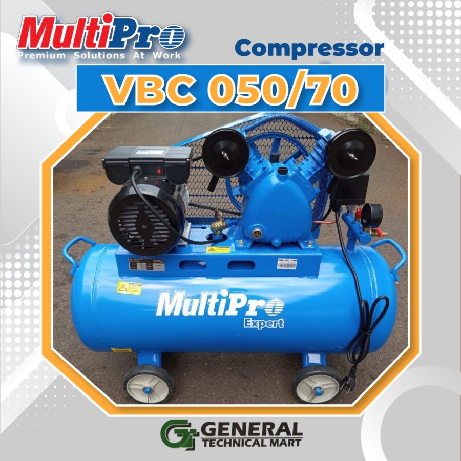 Jual Kompresor MULTIPRO 1/2HP VBC 050/70 Air Compressor VBC050/70 ...