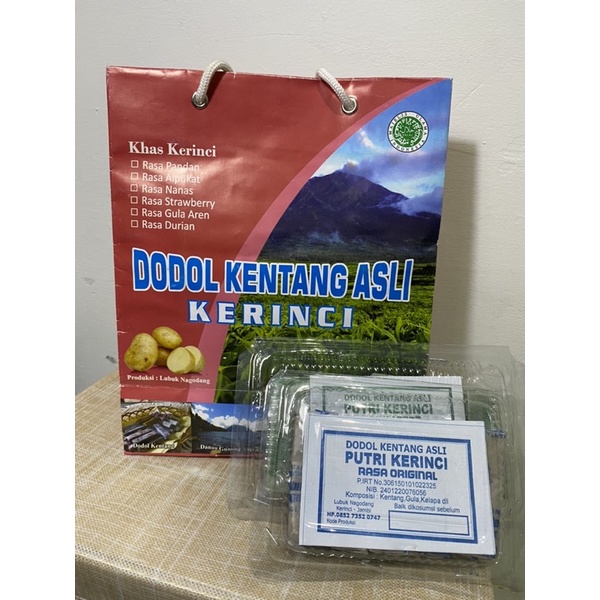 Jual Dodol kentang asli 1 paket isi 6 pcs | Shopee Indonesia