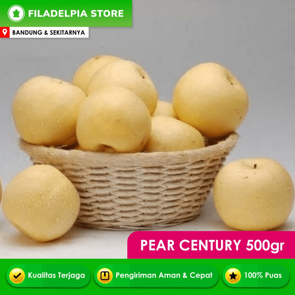 Jual Buah Pear Pir Century 500g / 1kg Segar Bandung Kota Murah Manis ...