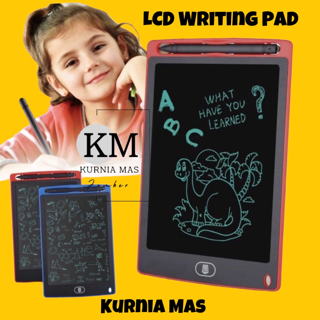 Jual LCD Writing Drawing Tablet Mainan Anak Writing Pad | Shopee Indonesia