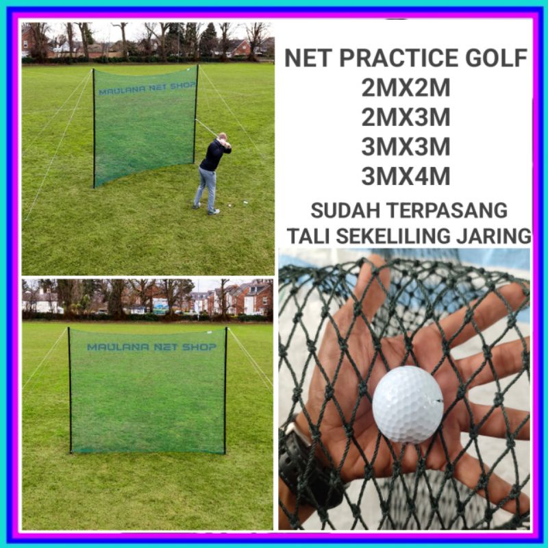 Jual Net Practice Golf Quality Premium D30/Jaring Latihan Golf/Practice ...