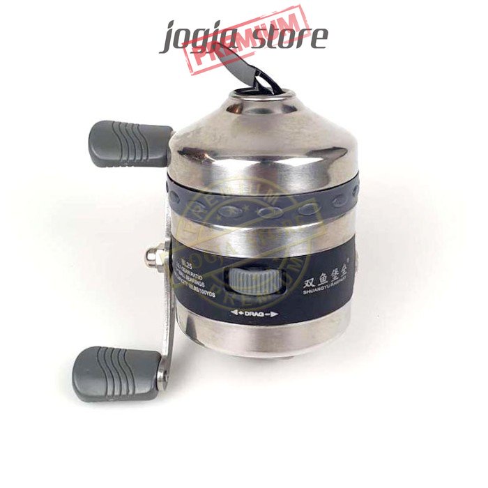 Jual Reel Pancing Ketapel BL25 Gulungan Senar Mancing Outdoor dg Senar ...