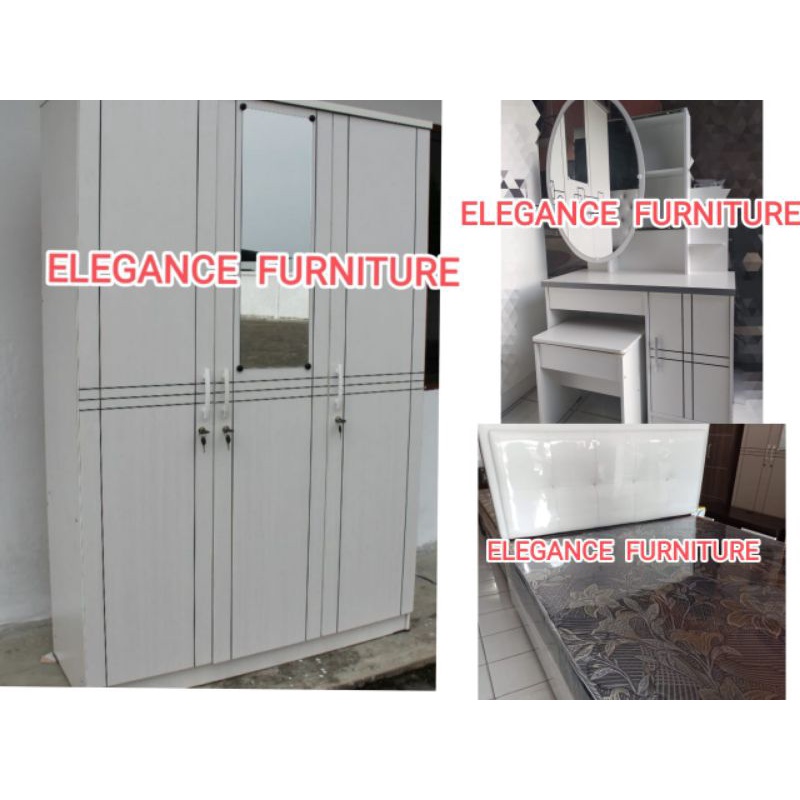 Jual PROMO Paket Isi Kamar Set Lemari Meja Rias Springbed Pekanbaru ...