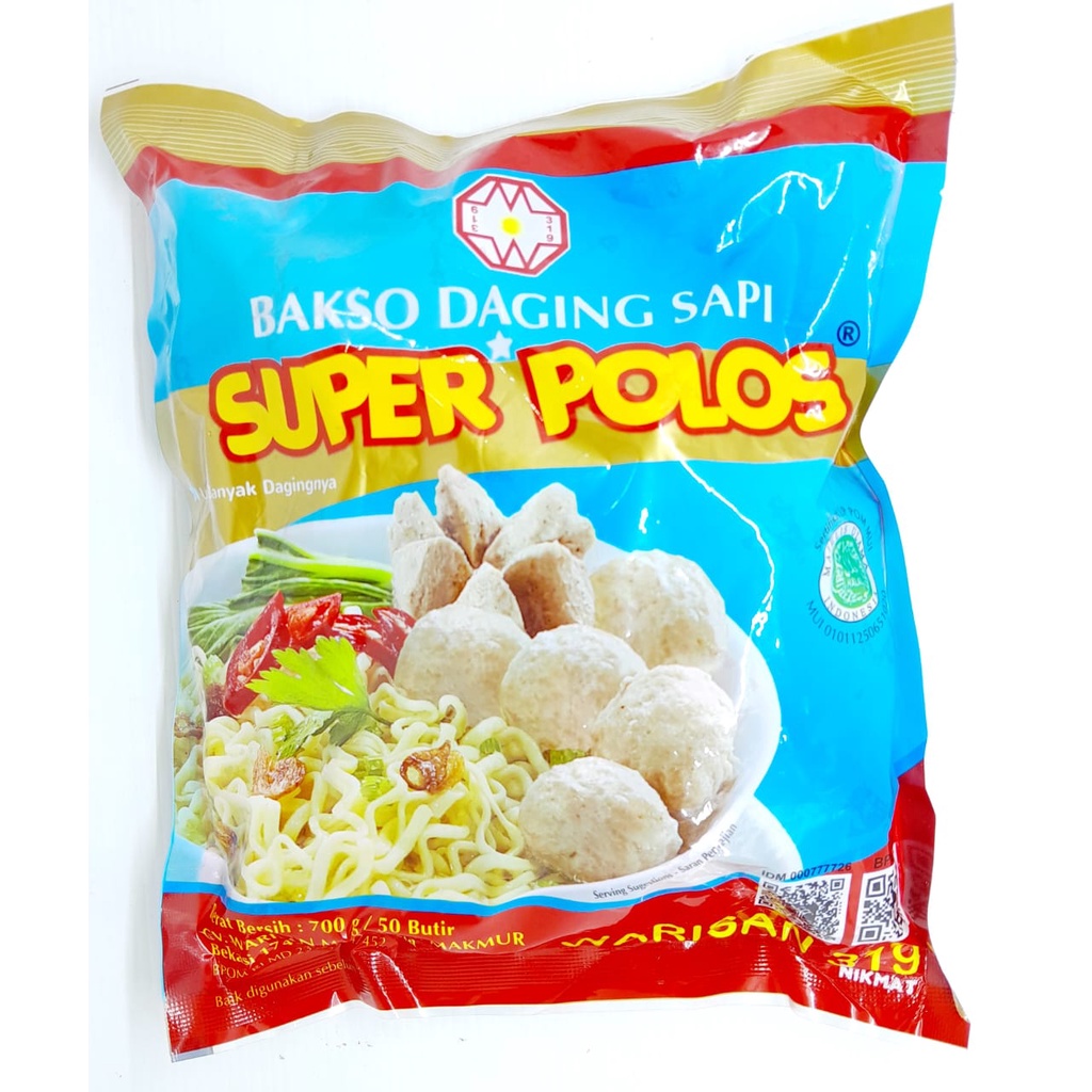 Jual BAKSO SAPI WARISAN SUPER POLOS 700GR (ISI 50 PCS) | Shopee Indonesia