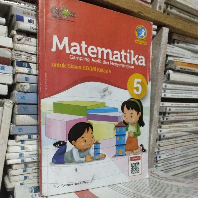 Jual buku matematika/matematika gasing kelas 5/V sd by Johanes Surya ... Jual buku matematika/matematika gasing kelas 5/V sd by Johanes Surya ...